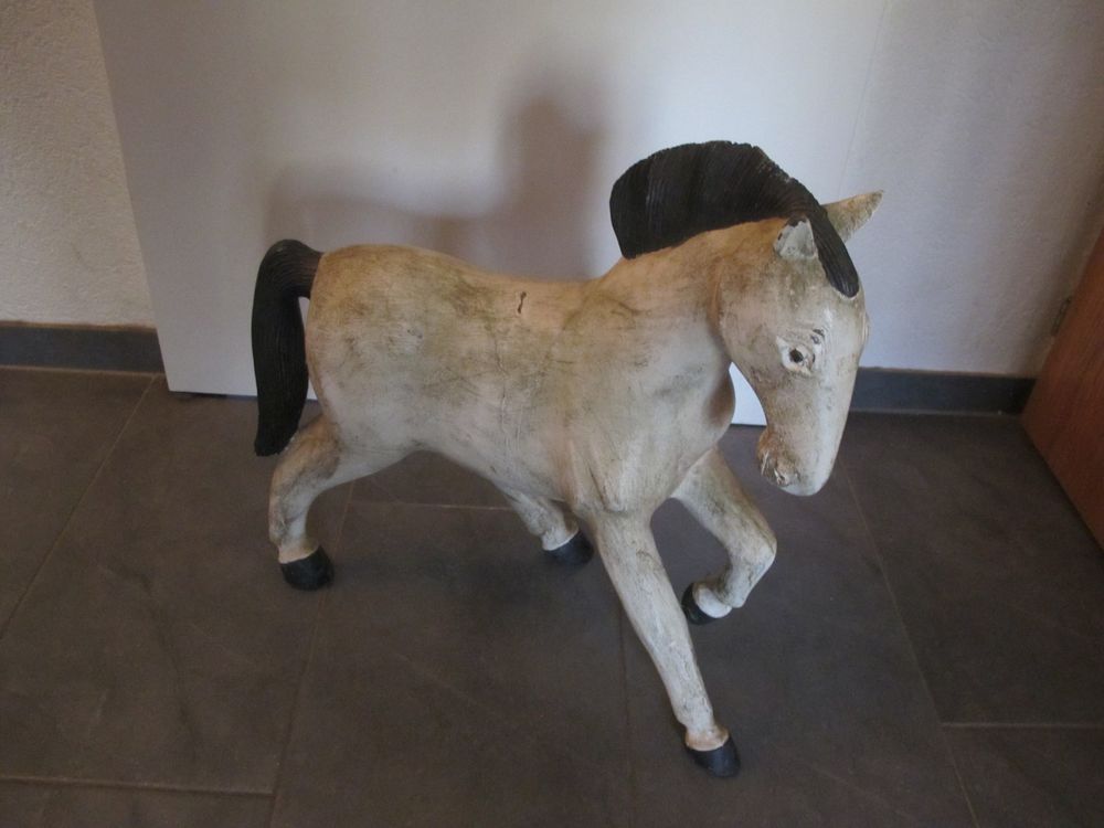 Pferd Skulptur Figur Gross Antik-Vintage ? Sehr Schön (Gebraucht) in Altnau für CHF 129 – nur ...