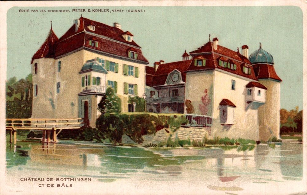 Carte Château de Bottmingen Ct Bâle 1925 | Kaufen auf Ricardo