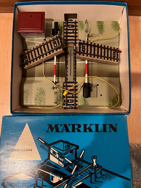 Märklin 7192 Bahnübergang elektrisch H0 OVP Top Zustand (Gebraucht) in ...
