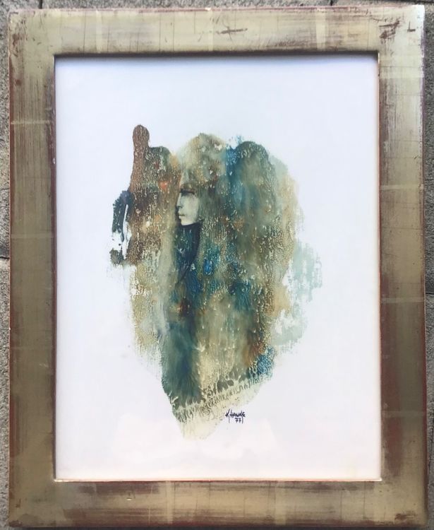 Karin HAUKE Abstrakte Gemälde von eine Dame (Gebraucht) in Root für CHF 20 – mit Lieferung auf ...