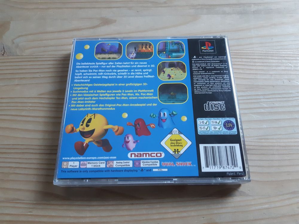 Pac-Man World PS1 (Gebraucht) in Welschenrohr für CHF 25 – mit ...