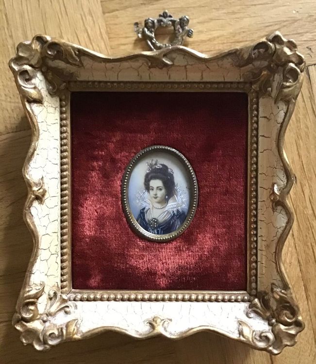 Antike Miniature Gemälde Unleserlich Sig (Gebraucht) in Root für CHF 50 – mit Lieferung auf ...