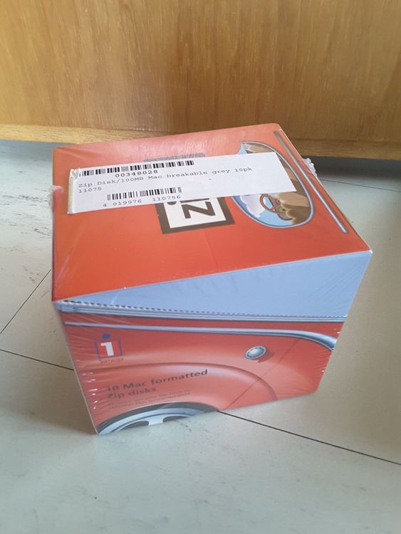 10 Stück iomega 100MB ZIP Disketten (Neu ungeöffnet) (Neu und ...