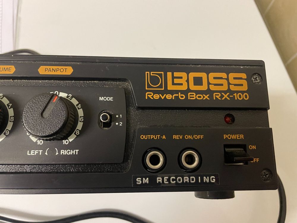 Boss RX-100 Reverb Box | Kaufen auf Ricardo