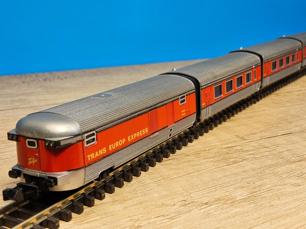 Ibertren 280 _ Renfe Catalan Talgo TEE Set _ 12 teilig OVP N (Gebraucht ...