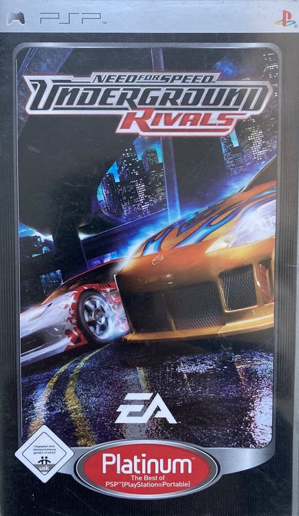 Need for Speed Underground Rivals - SONY PSP (Gebraucht) in Jonschwil ...