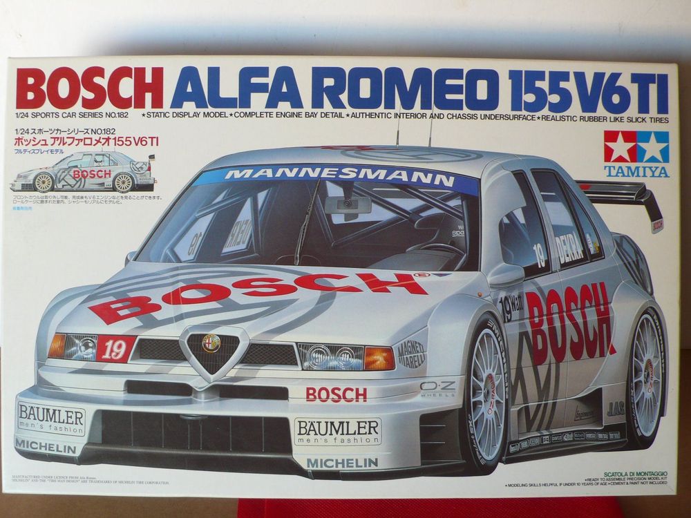 TAMIYA BOSCH ALFA ROMEO 155 V6 TI 1/24 | Kaufen auf Ricardo