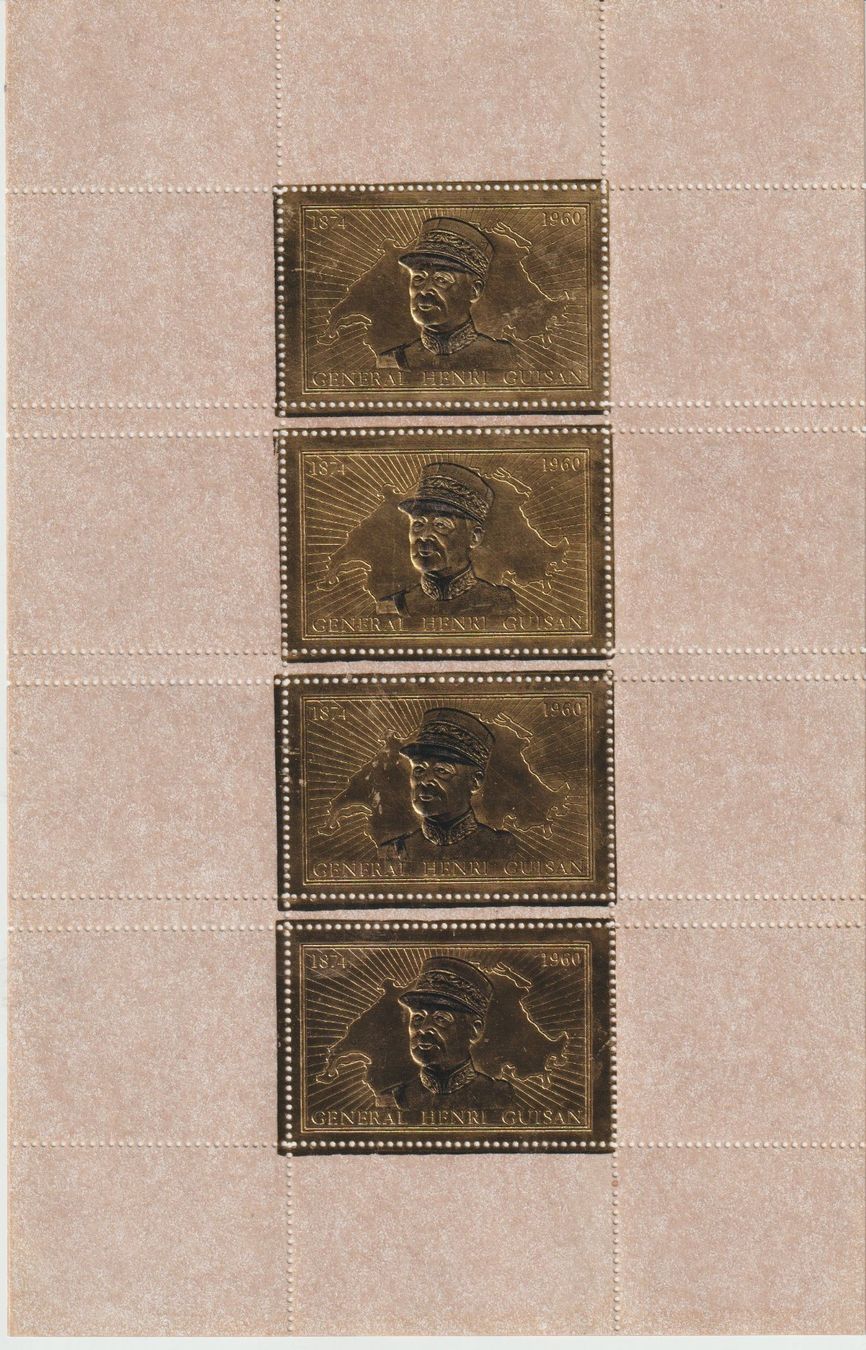 BOGEN GUISAN, GOLDFARBIG, 1960 (Neu (gemäss Beschreibung)) in Bure für ...