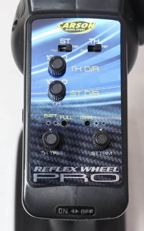 Carson Reflex Wheel Pro 2-Kanal 2.4 GHz Sender mit Empfänger | Kaufen ...