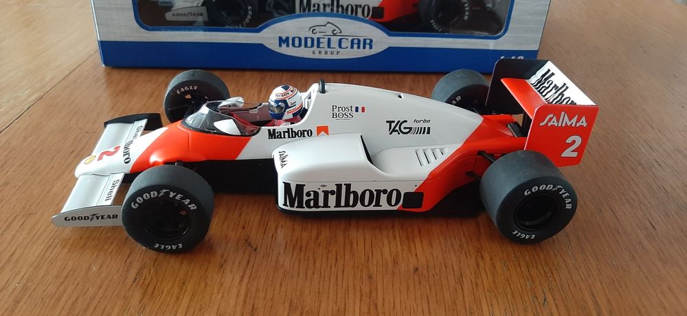 McLaren MP4/2B Alain Prost F1 World Champion 1985 1:18 | Kaufen auf Ricardo