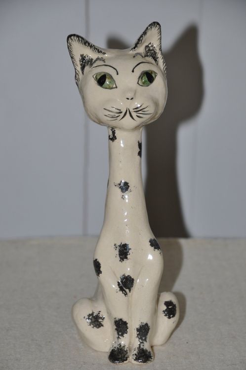 ulkige Katze Figur Keramik Unikat Handarbeit (Gebraucht) in Boll für CHF 5 – mit Lieferung auf ...