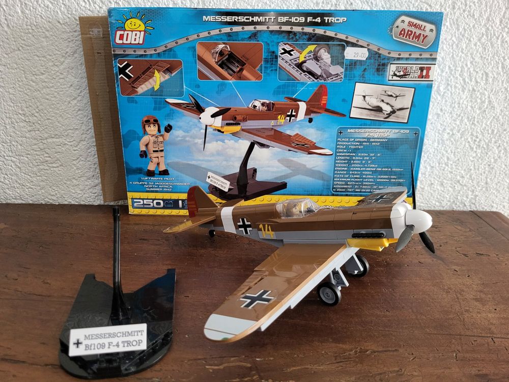Cobi 5526 Messerschmitt Bf-109F-4 Trop, Jagdflugzeug (Gebraucht) in ...