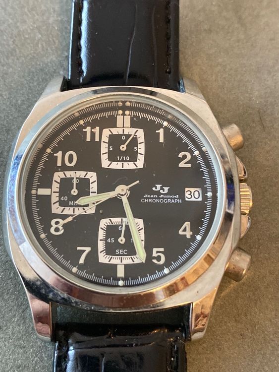 Jean Junod Chronograph 38 mm Quarz | Acheter sur Ricardo