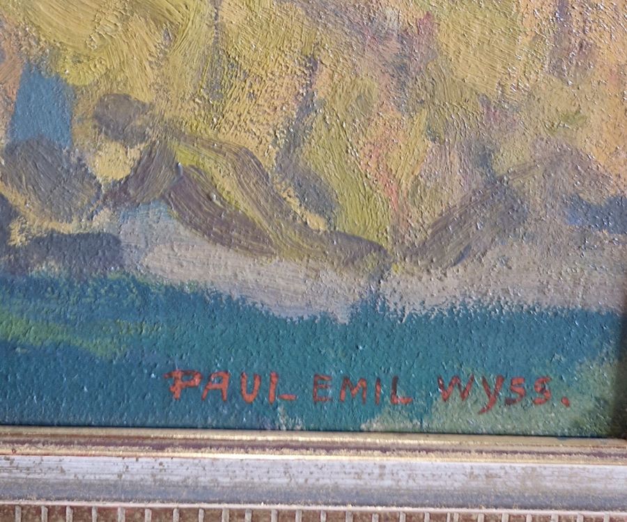 Huile sur toile de Paul-Emil Wyss (Gebraucht) in Renens VD für CHF 199 – nur Abholung auf ...