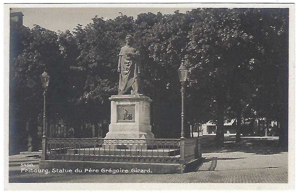 Fribourg Statue du Père Grégoire Girard | Kaufen auf Ricardo