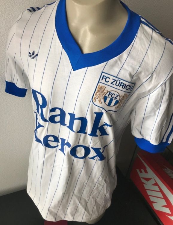 FC ZÜRICH FCZ TRIKOT Matchworn? SHIRT 1982-1983 RANK XEROX | Kaufen auf ...