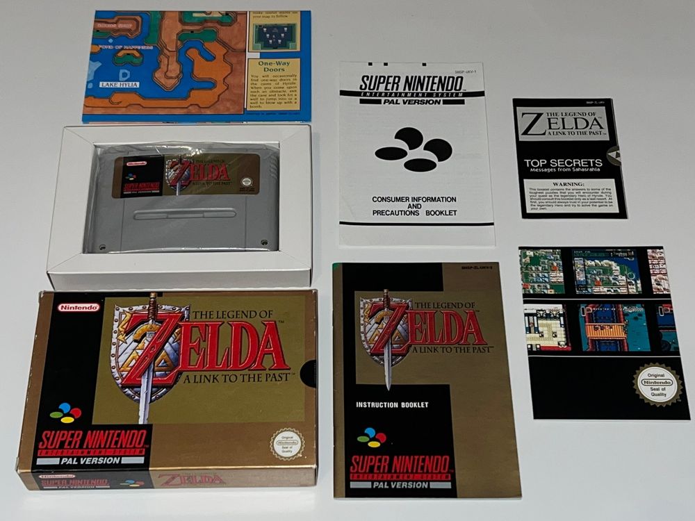 SNES Spiel - The Legend of Zelda: A Link to the Past (OVP) | Kaufen auf ...