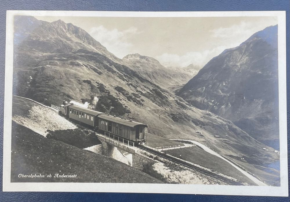 Fotokarte Furka Oberalp Bahn ob Andermatt (Gebraucht) in Horw für CHF ...