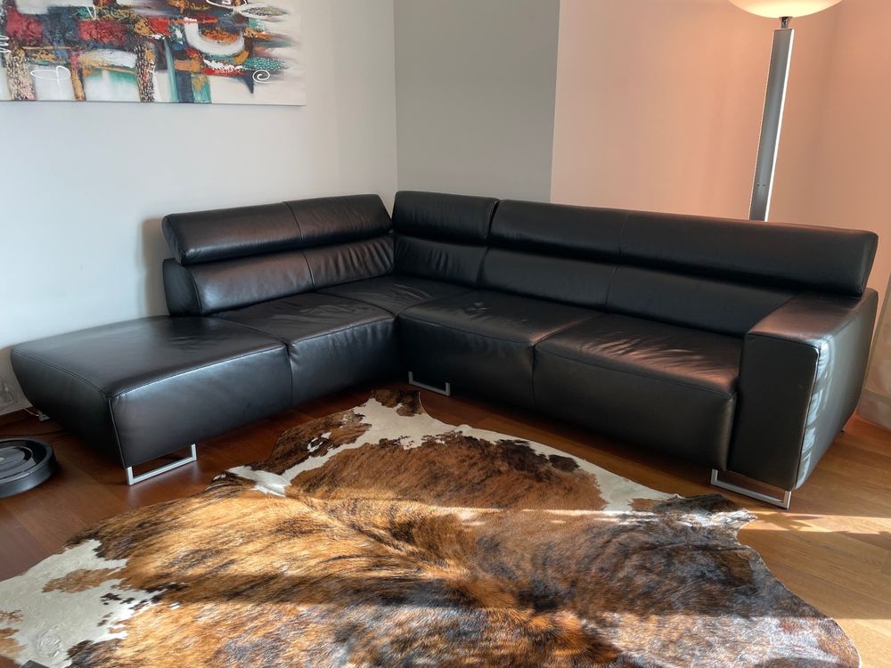 Echtleder Ecksofa | Kaufen auf Ricardo