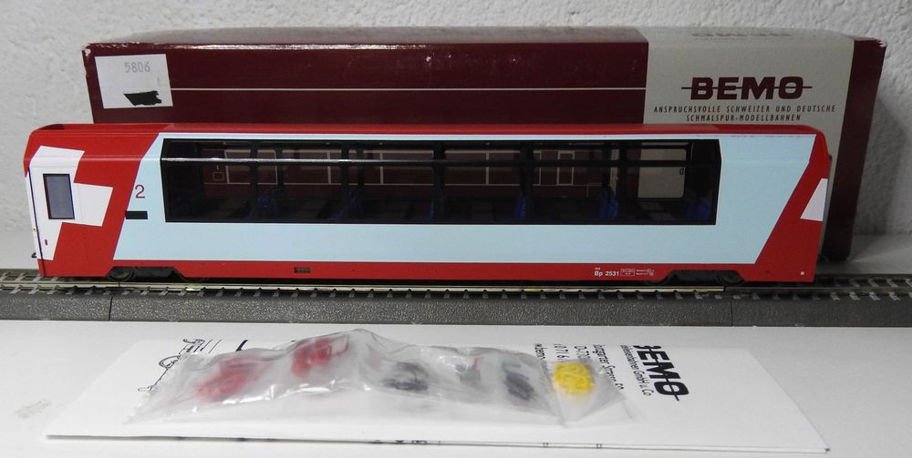 RhB Glacier Express Panoramawagen Bemo 3289 121 H0m | Kaufen auf Ricardo