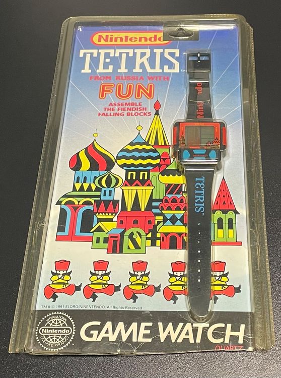 NINTENDO TETRIS GAME WATCH OVP VON 1991 | Kaufen auf Ricardo