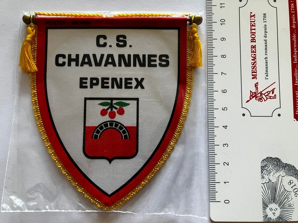 Vintage Fanion/Wimpel C.S. CHAVANNES EPENEX (Neu und originalverpackt ...