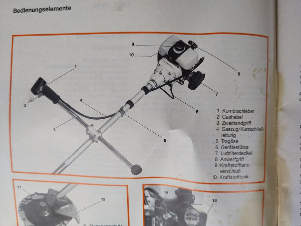 Stihl Trimmer Freischneider FS96 ab 1 Franken (Gebraucht) in Weesen für ...