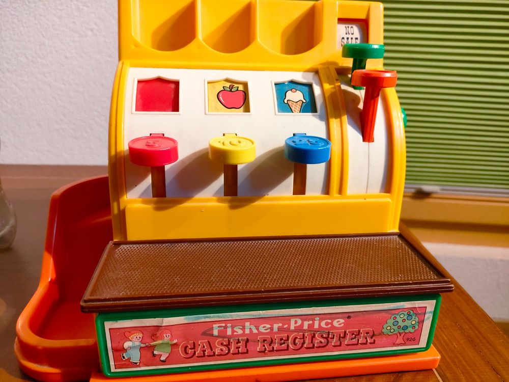 Fisher Price Vintage Kasse | Kaufen auf Ricardo