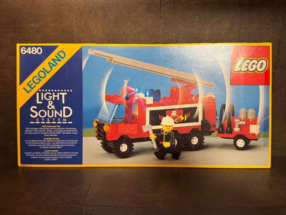 Vintage LEGO Legoland 6480 Feuerwehr Truck (Gebraucht) in St. Stephan ...