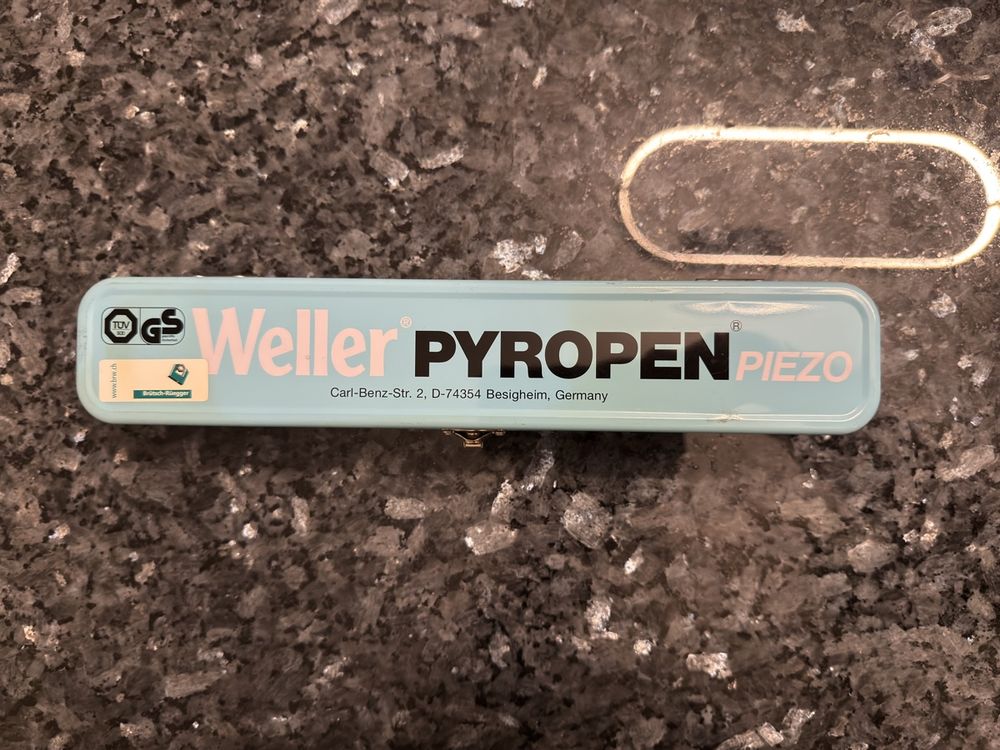 Weller Pyropen Piezo Lötkolben Set - Top Zustand! (Gebraucht) in ...