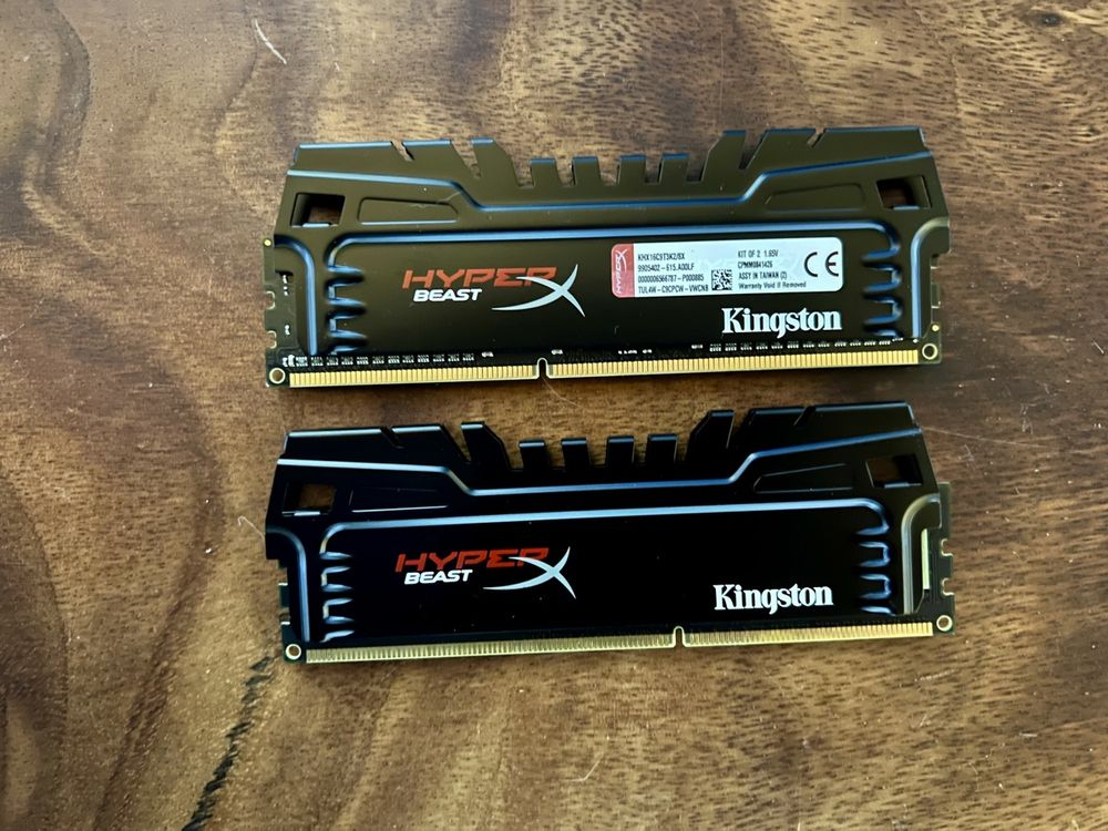 RAM Kingston HyperX Beast DDR3 (Gebraucht) in Dorénaz für CHF 10 – mit ...