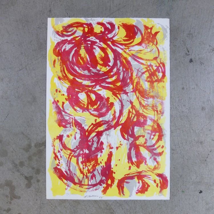 Charles Rollier, Lithographie, Documenta Geigy 1965 (Gebraucht) in ...