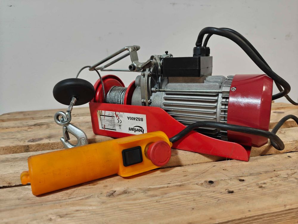 Elektrischer Seilhebezug 200/400kg 780 W Seilzug Seilwinde (Gebraucht ...