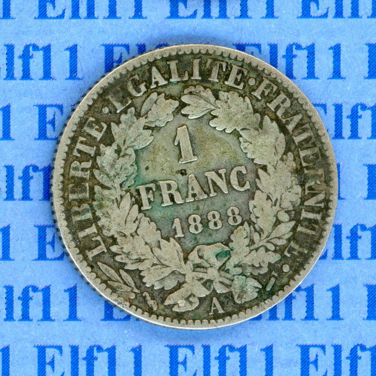 FRF___1.00 1888A -ss 1 Franc (Gebraucht) in Widnau für CHF 8 – mit ...