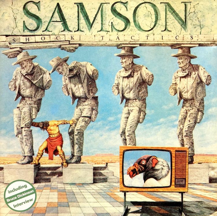 BRUCE DICKINSON / SAMSON - SHOCK TACTICS (Gebraucht) in Bottens für CHF ...
