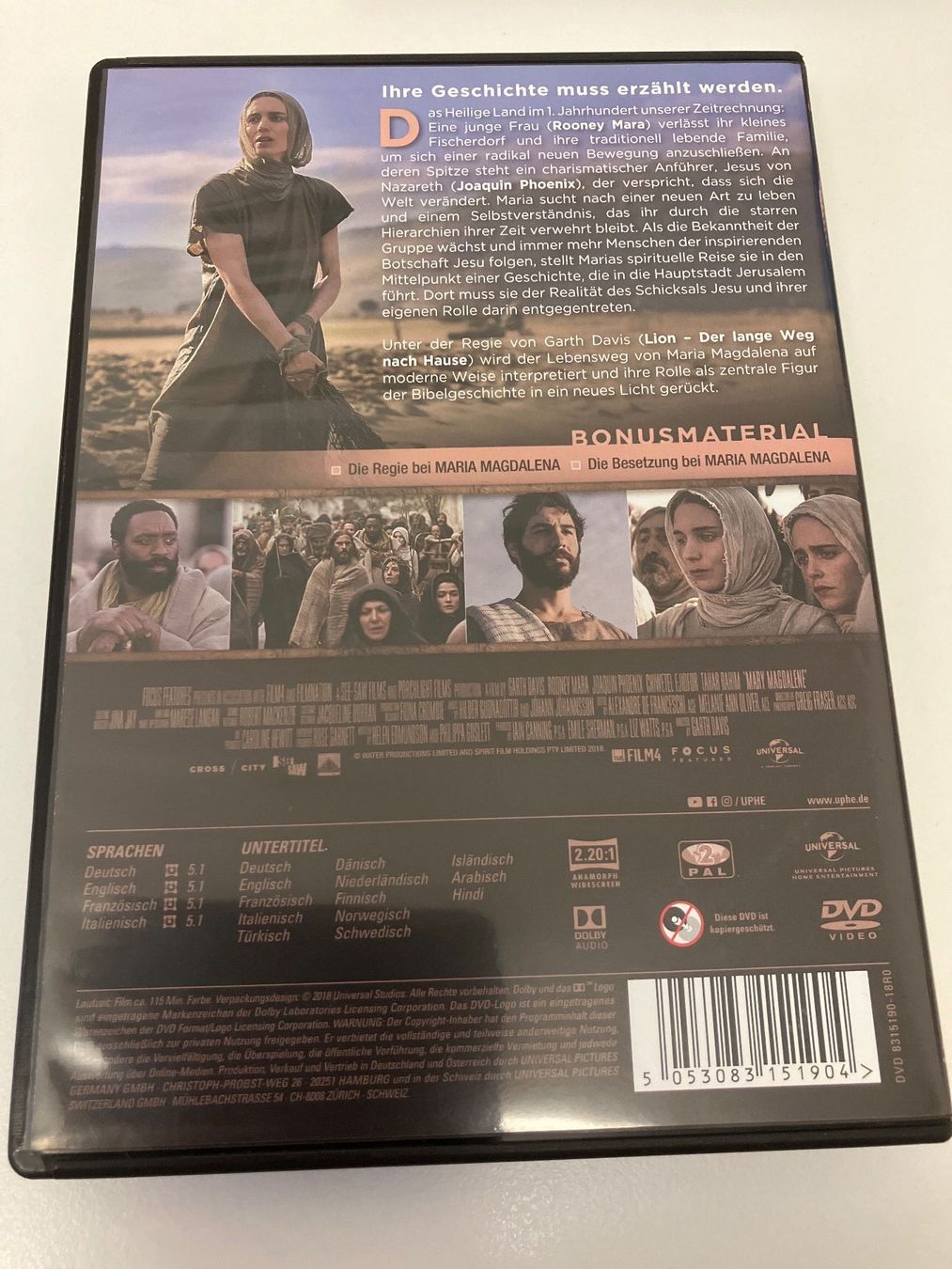 Maria Magdalena (DVD) Mara, Rooney, Phoenix, Joaquin (Gebraucht) in ...