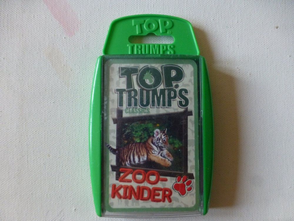 Quartett Top Trumps Zoo Kinder | Kaufen auf Ricardo