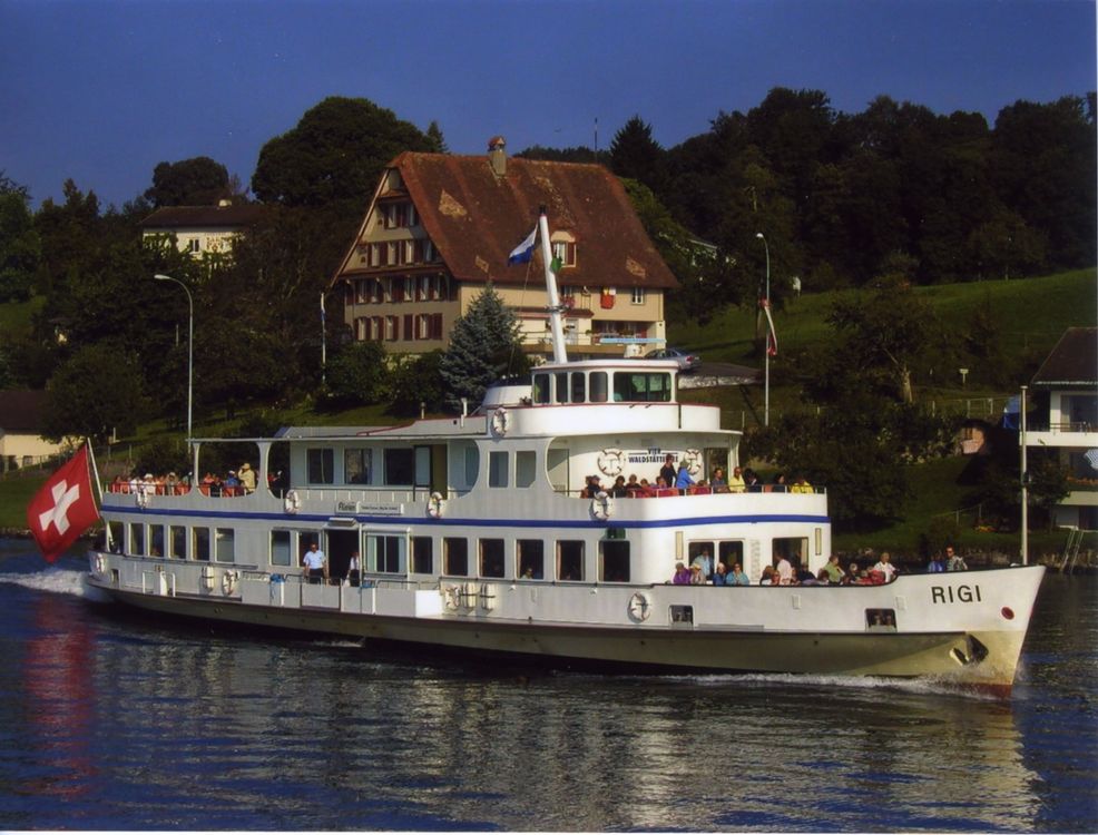 Foto MS Rigi, Fahrgastschiff, Vierwaldstättersee, SGV (Gebraucht) in ...