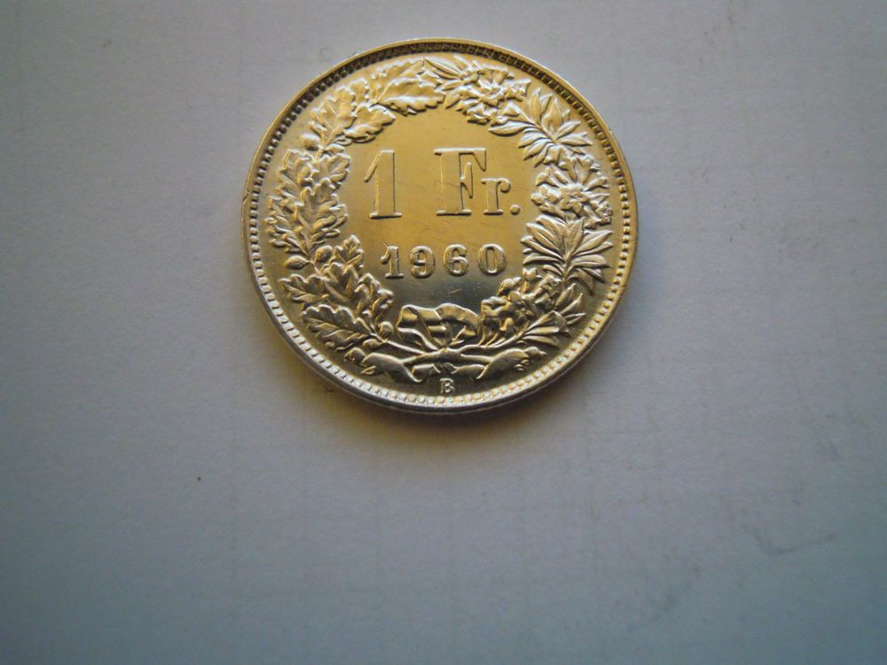 1 Fr. 1960 unz / stgl (Neu (gemäss Beschreibung)) in Kriegstetten für CHF 3.55 – mit Lieferung ...