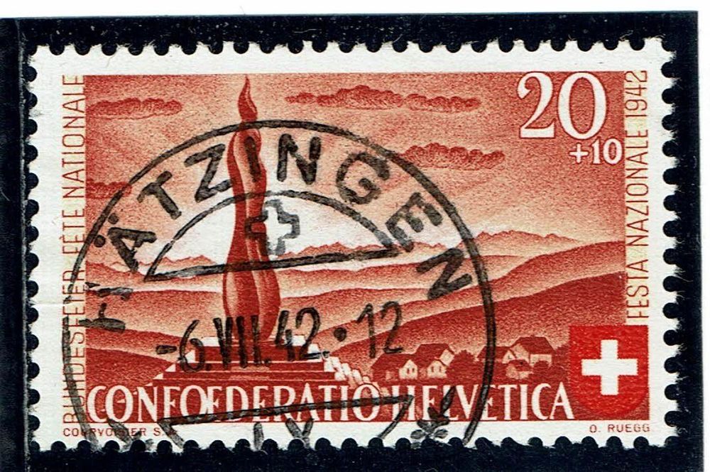 ABE/Pro Patria B16 Vollstempel Hätzingen | Kaufen auf Ricardo