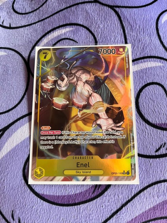One Piece TCG Enel OP05-100 ENG (Neu (gemäss Beschreibung)) in Arzo für CHF 19 – mit Lieferung ...