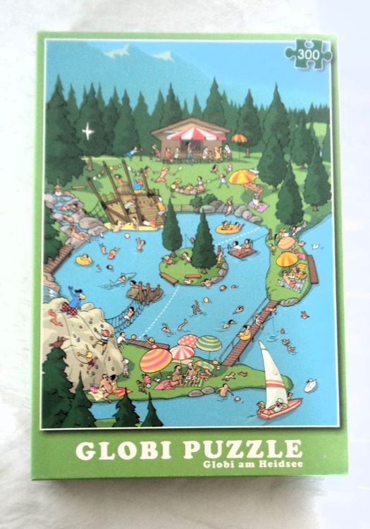 Globi Puzzle - Globi am Heidsee / 300 Teile Komplett (Gebraucht) in ...