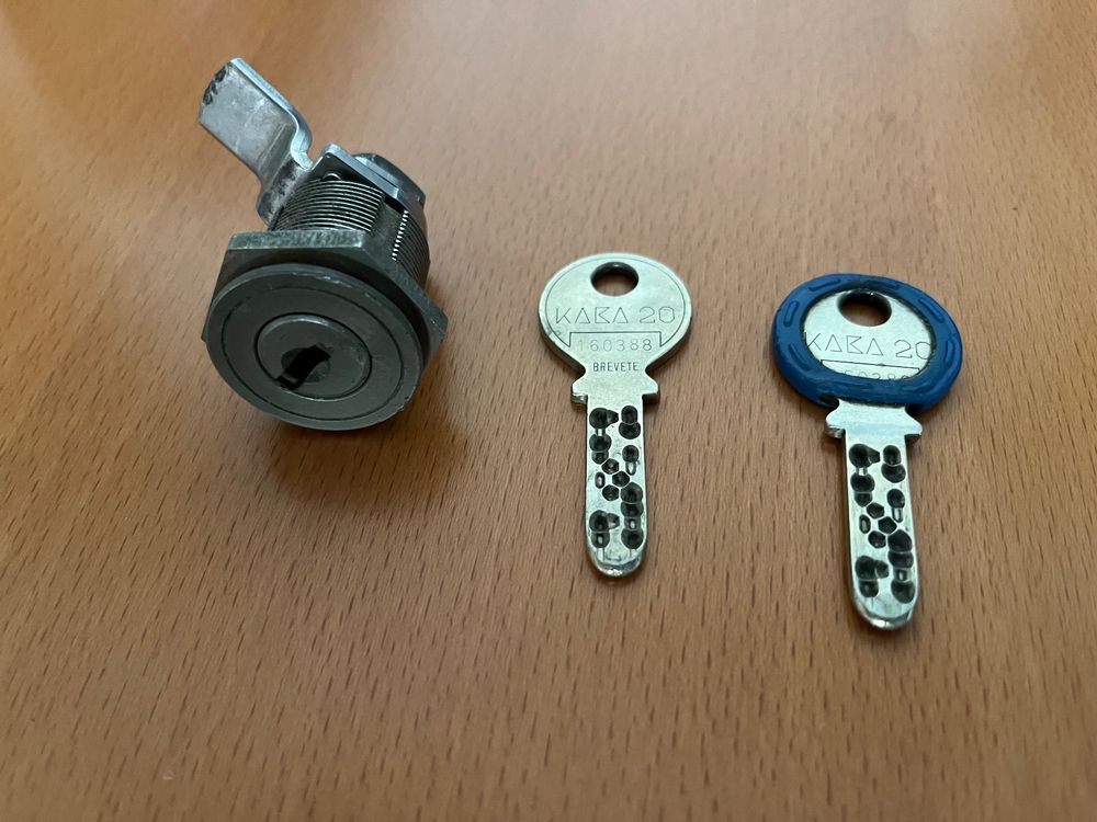 Kaba 20 Schloss mit 2 Schlüsseln | Kaufen auf Ricardo