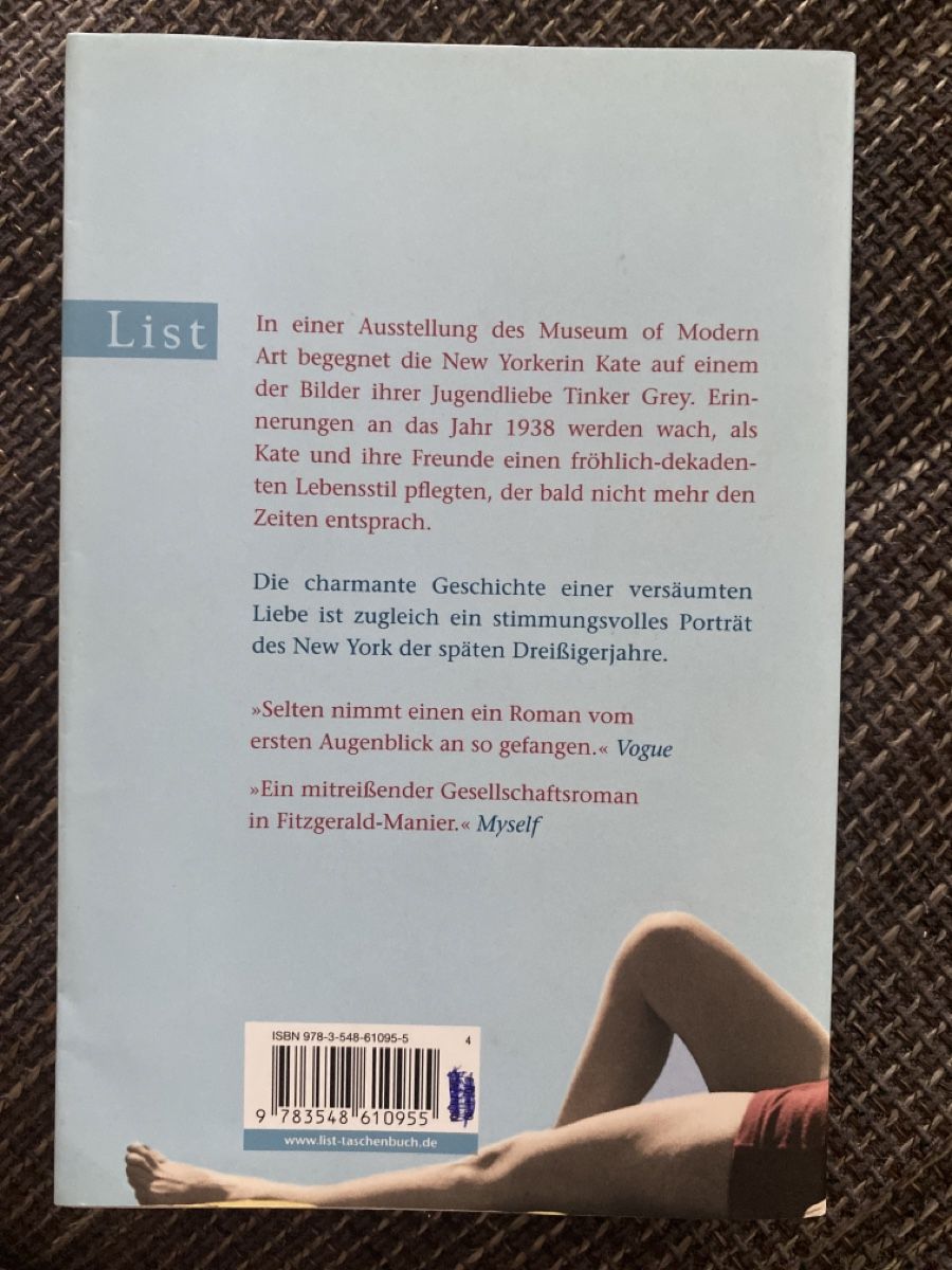 Amor Towles: Eine Frage der Höflichkeit, Roman, Top! (Gebraucht) in ...