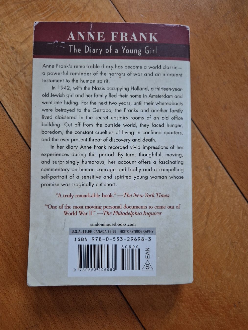 Anne Franks Tagebuch - Ein Klassiker (Gebraucht) in Nürensdorf für CHF ...