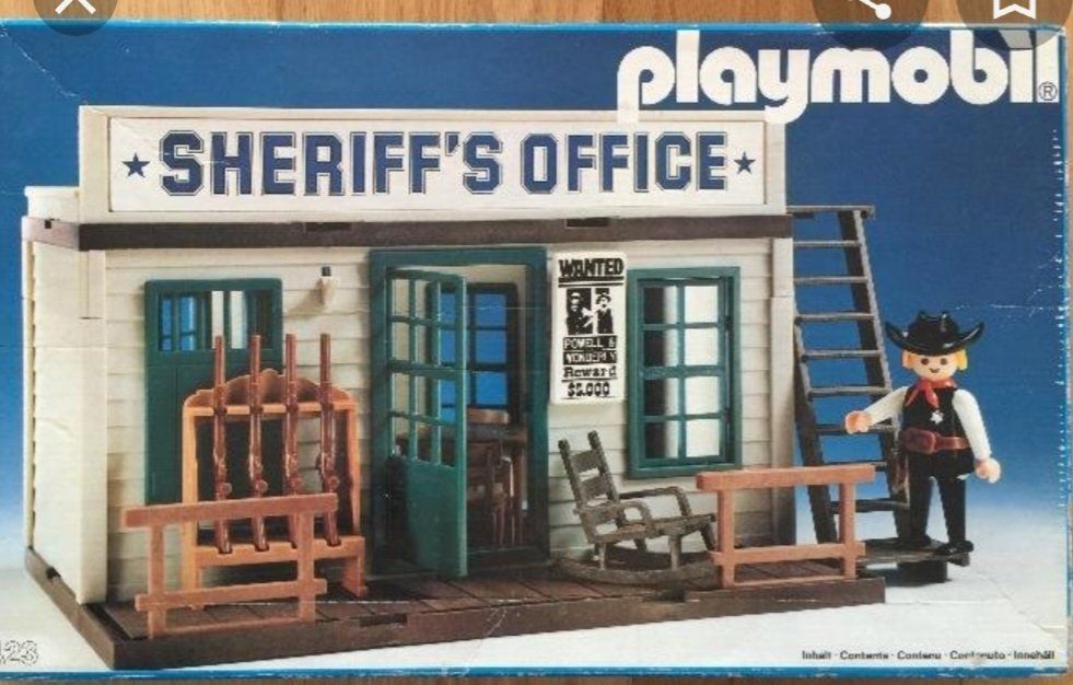 Playmobil 3423, Sheriff's Office, vintage | Kaufen auf Ricardo