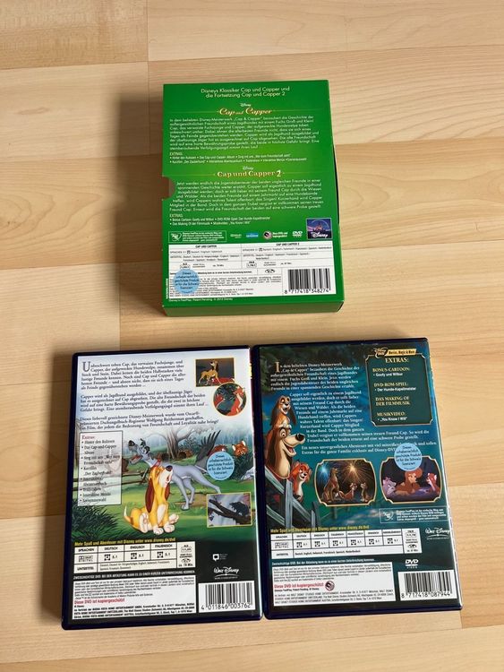 Cap und Capper 1 & 2 DVD (The Fox and the Hound) (Neu (gemäss ...
