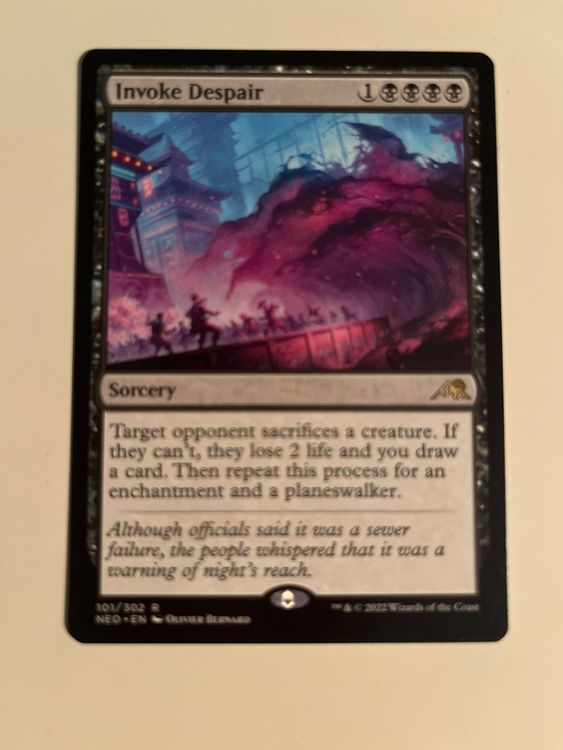 1 x Invoke Despair - Magic: The Gathering - MtG (Gebraucht) in Kriens ...