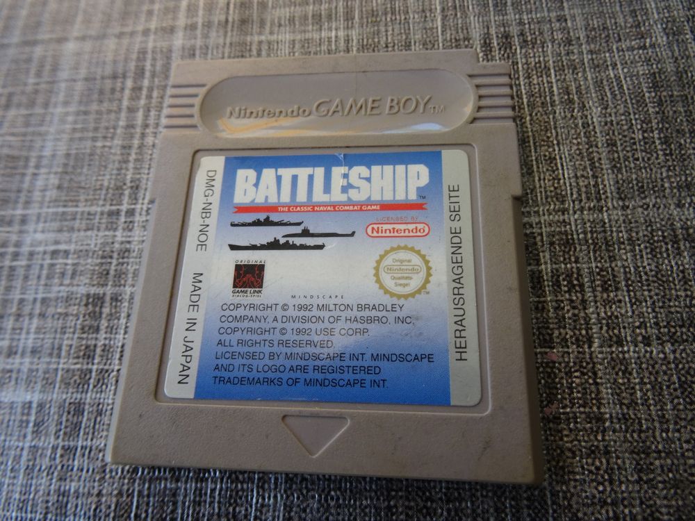 Battleship GAMEBOY (Gebraucht) in Olten für CHF 20 – mit Lieferung auf ...