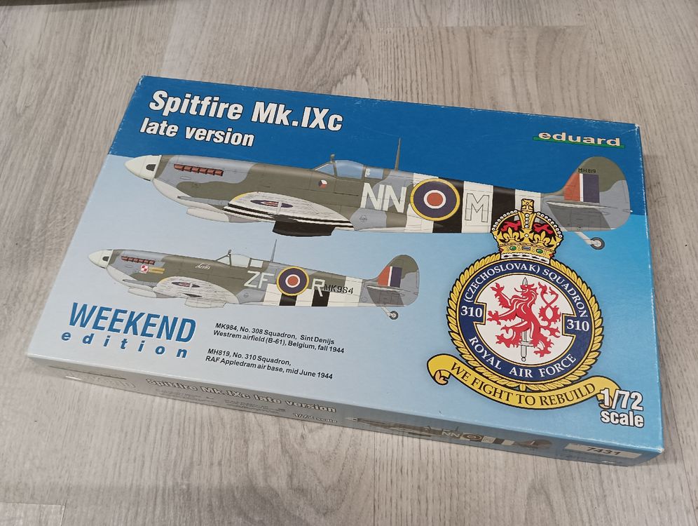 Eduard 1/72 Spitfire Mk.IXc late version | Kaufen auf Ricardo